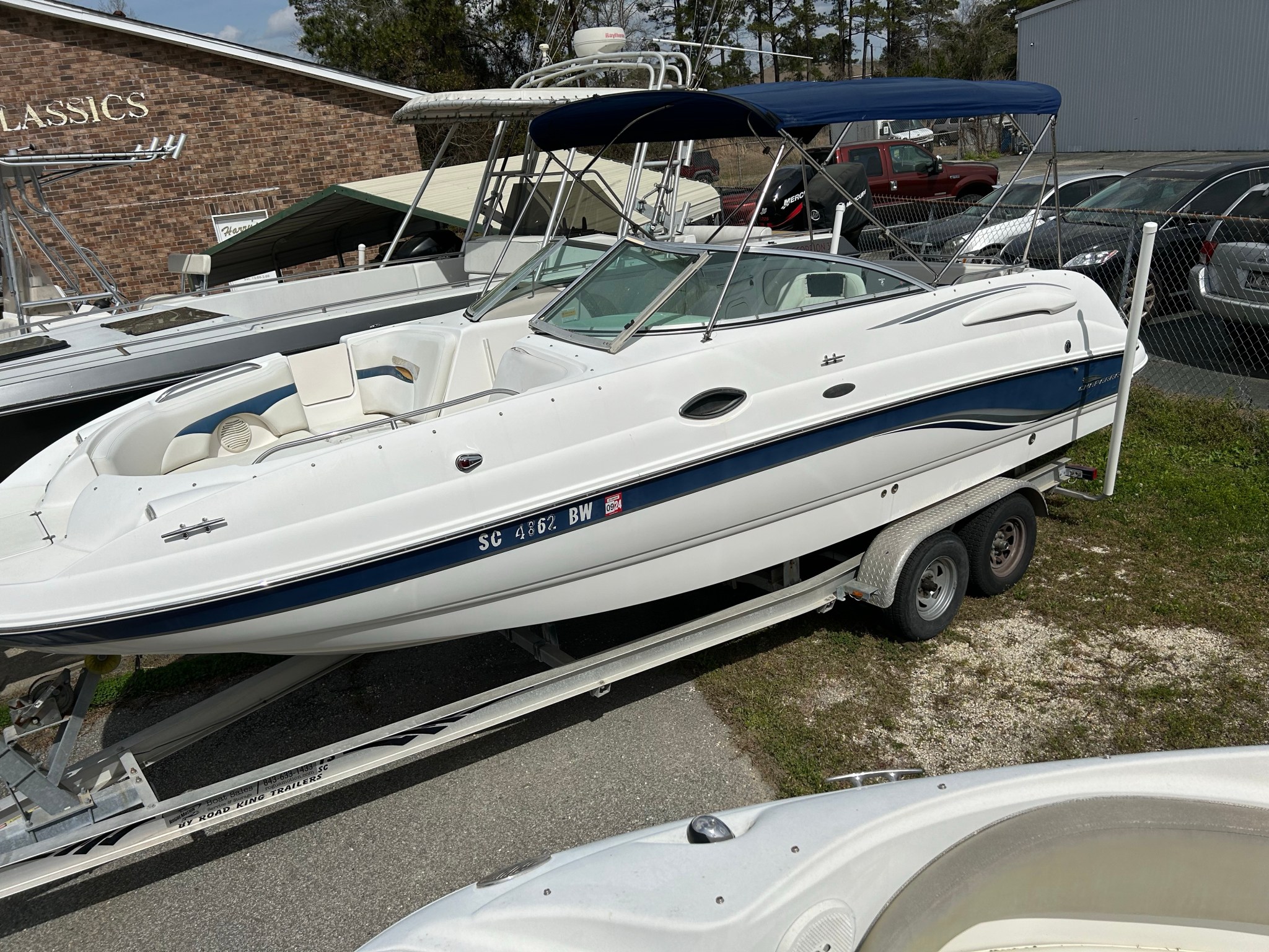 CHAPARRAL 24 FT DECK BOAT – Land & Sea Classics